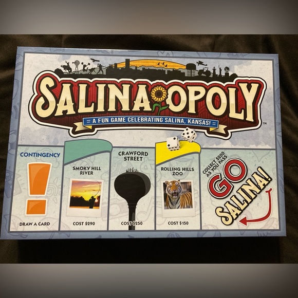 Salinaopoly game | Toys | Salinaopoly Board Game Celebrating The City ...